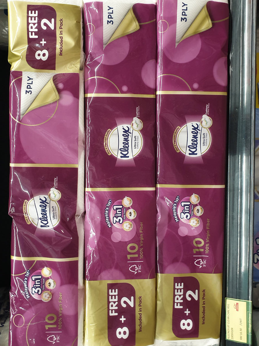 KLEENEX BT CLEAN CARE REG 200SX10R – Village Grocer - KL Gateway Mall