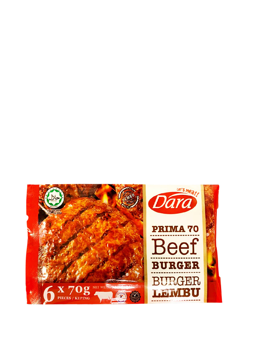 PRIMA BEEF BURGER 420G – Village Grocer - KL Gateway Mall