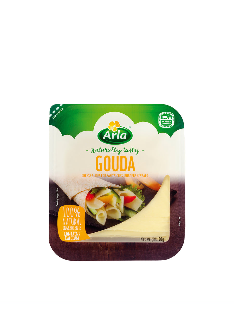 ARLA GOUDA SLICES 150G – Village Grocer - KL Gateway Mall