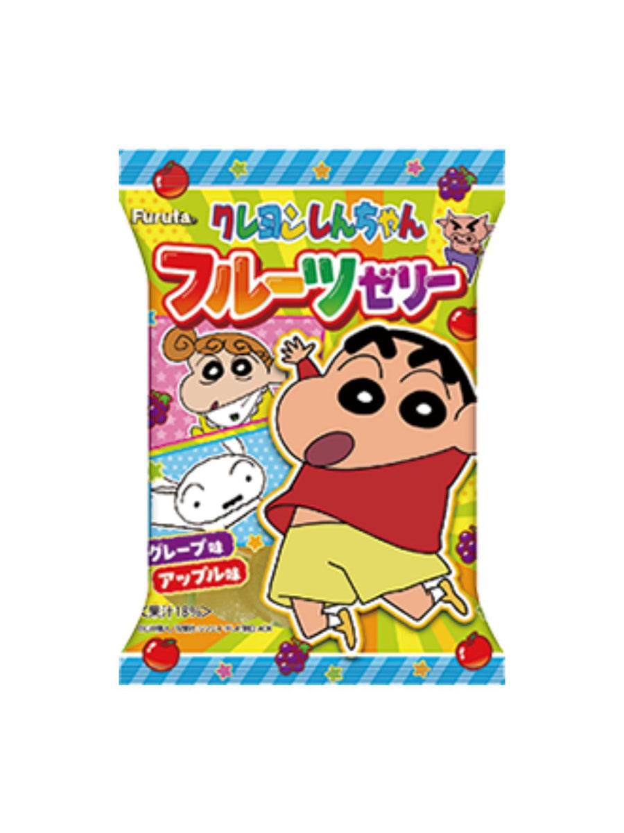 FURUTA CRAYON SHIN-CHAN FRUITS JELLY 210G – Village Grocer - KL Gateway ...