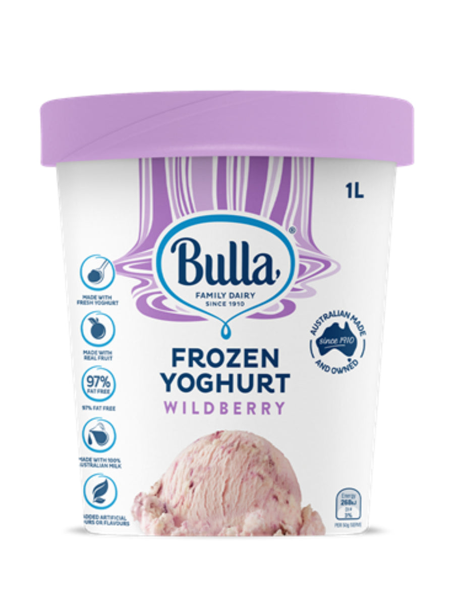 BULLA FROZEN YOGURT WILDBERRY 1L – Village Grocer - KL Gateway Mall